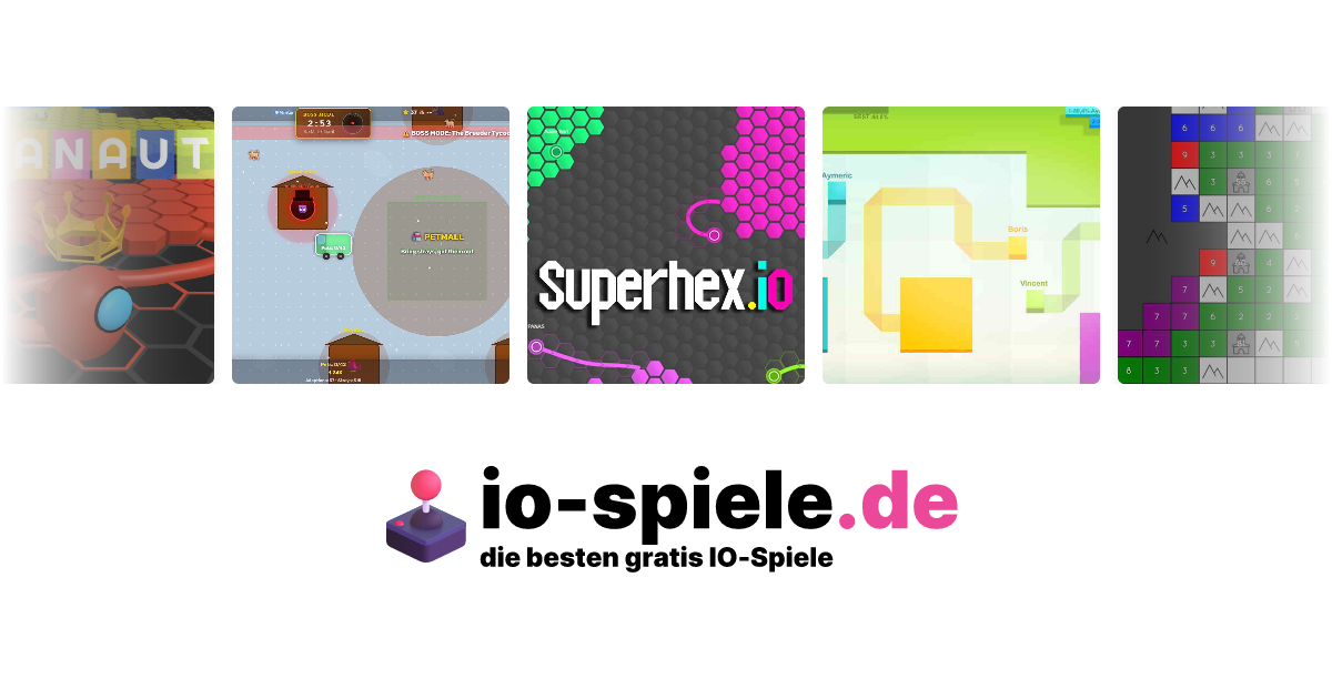 io-spiele.de - die besten gratis erobern IO-Spiele